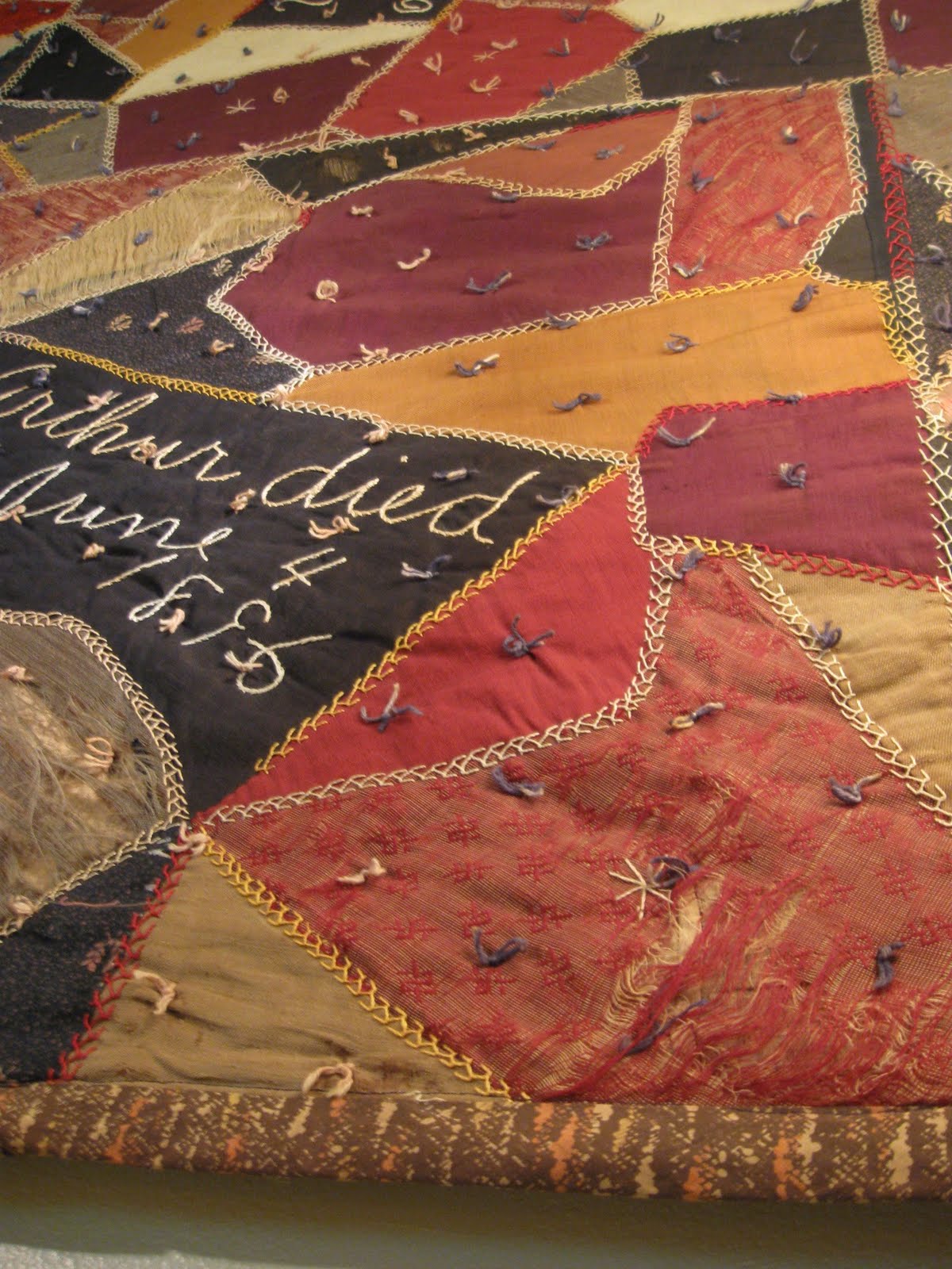 FOLKWAYS NOTEBOOK: GRIEF AND KENTUCKY QUILTS