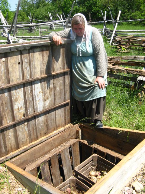 Genesee Country Village & Museum: Opening The Root Cellar at The Pioneer Farmstead
