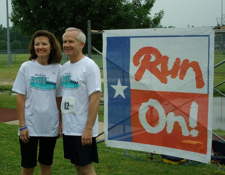 Terrell Daily Photo: Mayor Richards runs the Sugar Rush 5K