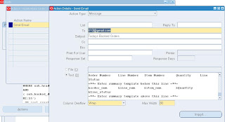 Oracle Applications: Notify when SO is booked or new line is entered on ...