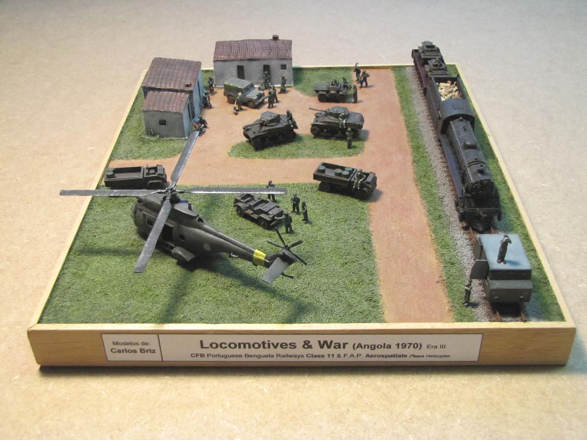 BRIGADA TRIPEIRA: Portuguese Colonial Wars & Locomotives Series nº 1 ...