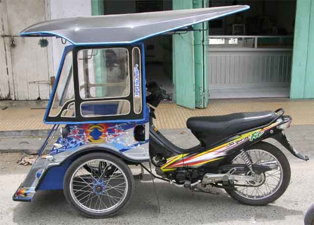 Indonesia - The Country of Heaven: Becak - The Traditional ...