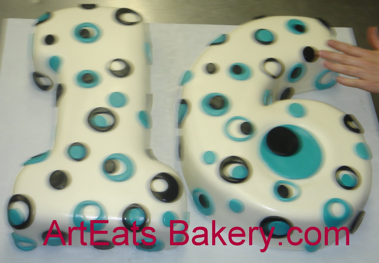 Art Eats Bakery custom fondant wedding and birthday cake designs ...