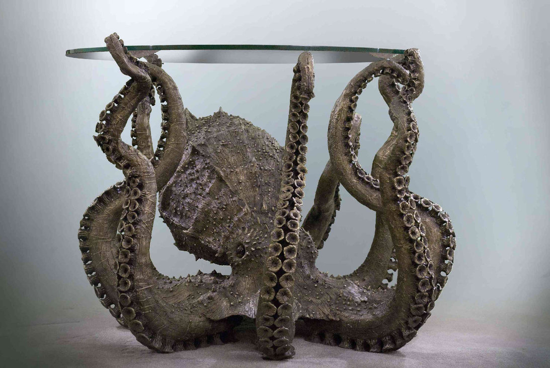 The Steampunk Home: Octopus Table