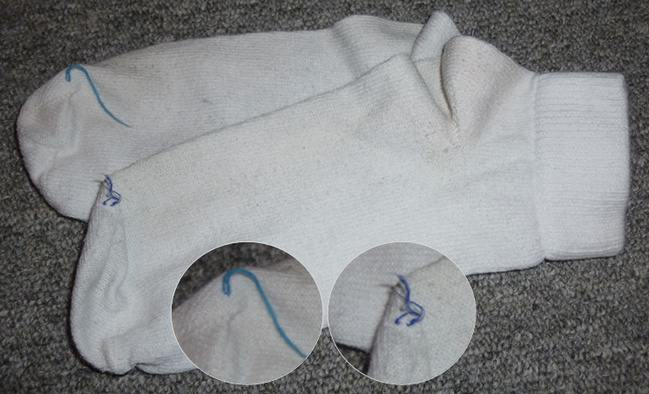 JulieJacobson.com: Caution! Unmatched pair!