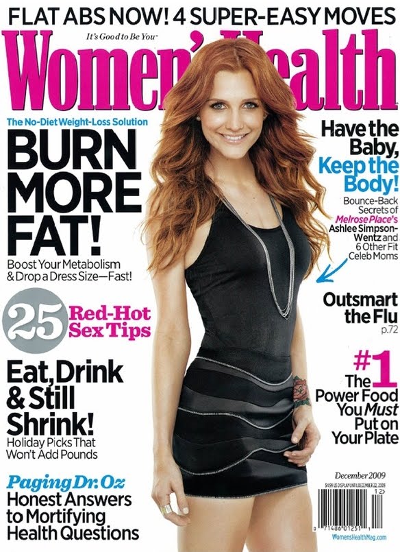 Ashlee Simpson Photo Shoot for Women's Health Magazine December 2009 ...