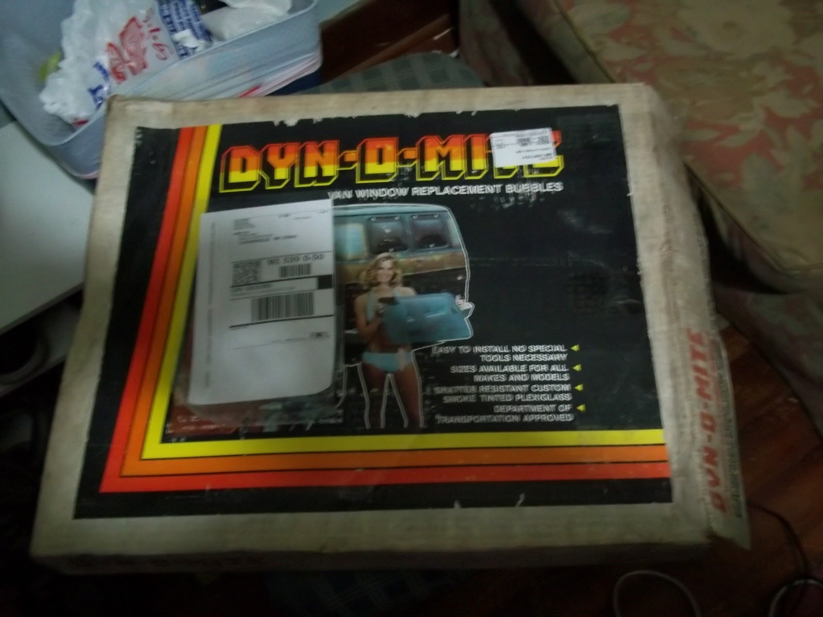 1992 Dodge Van: Bubble Windows