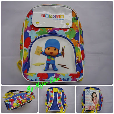 My Major Cutie: Pocoyo Toddler Backpack - Painter