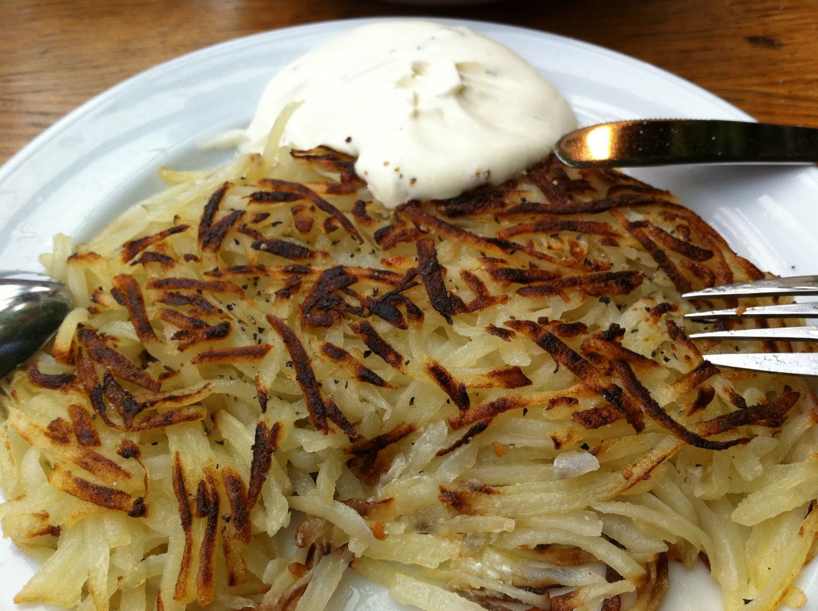 The Pescetarian Eats: Swiss Rosti @ Marché