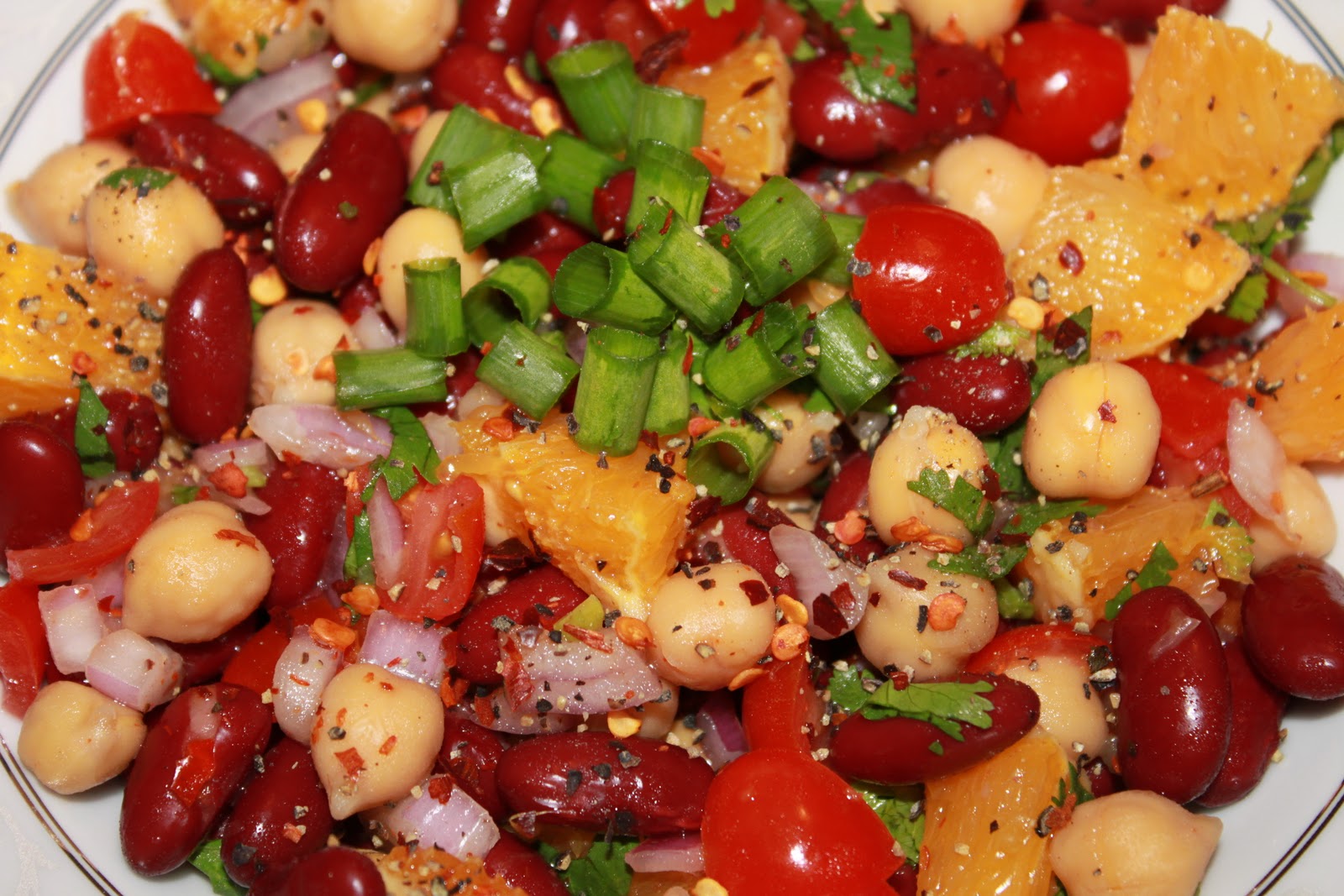 Healthy Red Bean Salsa- Vegan and Gluten Free!