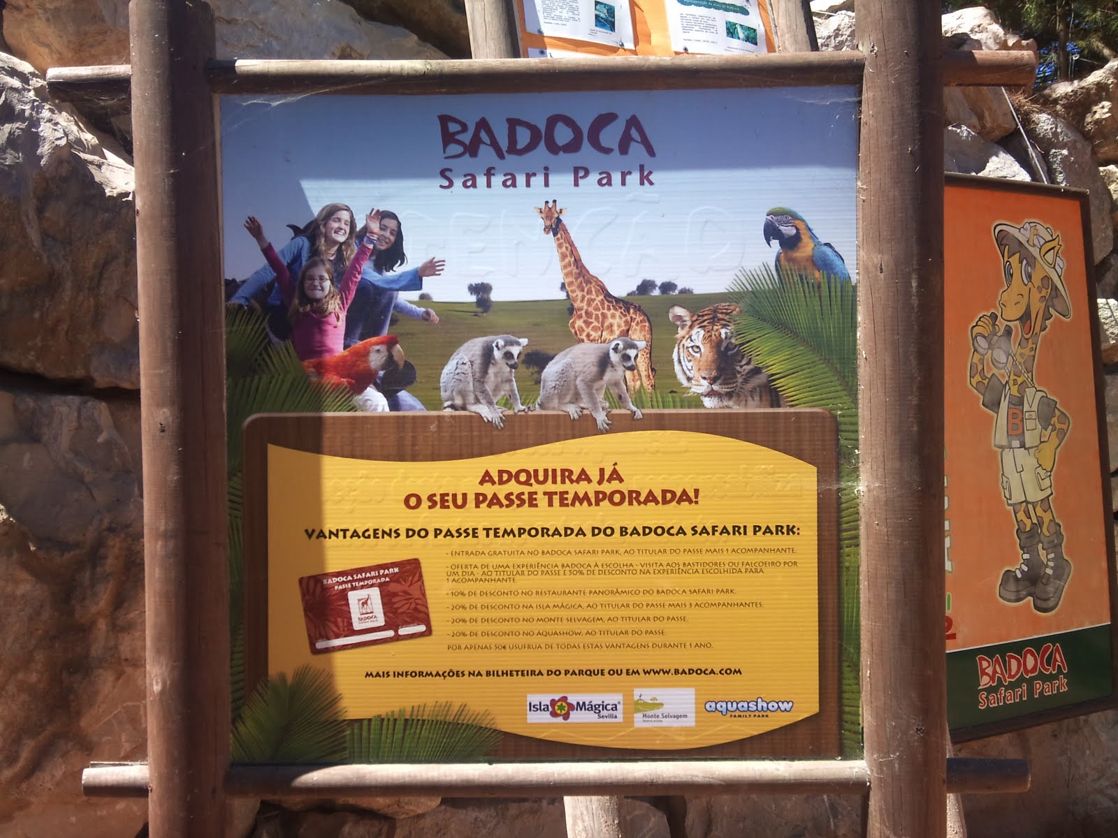 laptur: VISITA AO BADOCA SAFARI PARK