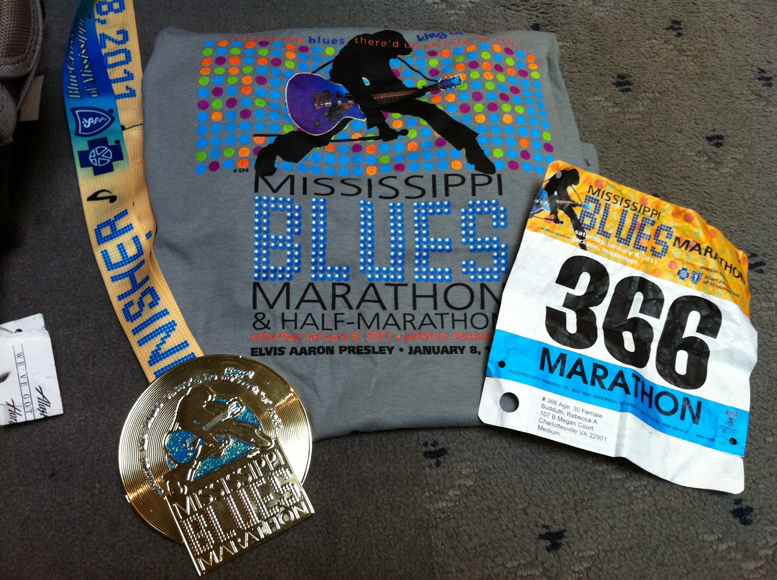 Running Becca: Mississippi/Alabama Marathon Double Weekend