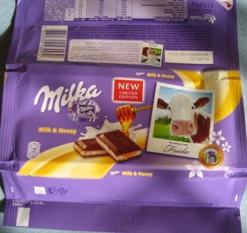 Milka: Milka Milk & Honey (100g)