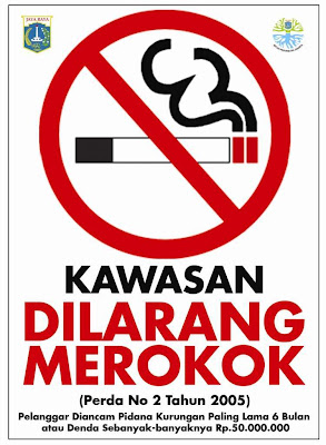Poster: Kawasan Dilarang Merokok