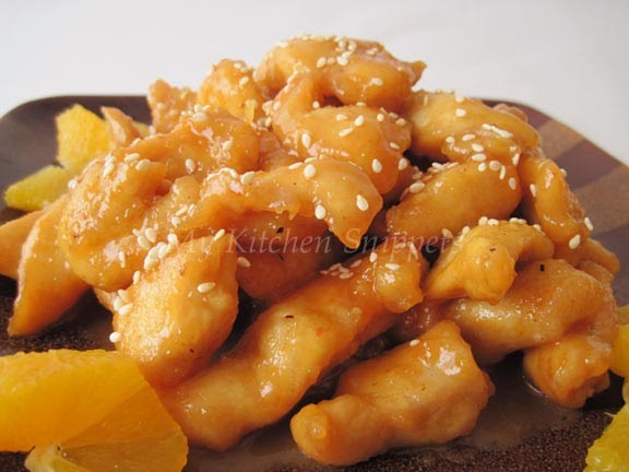My Kitchen Snippets: Orange Chicken