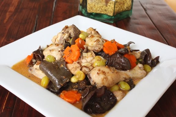 My Kitchen Snippets: Stir fry Chicken in Osmanthus Syrup