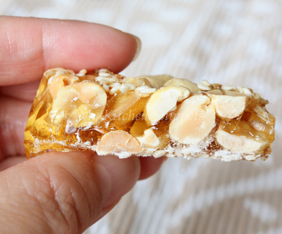 Diary Foods: Chinese Peanuts and Sesame Candy Bars Recipes