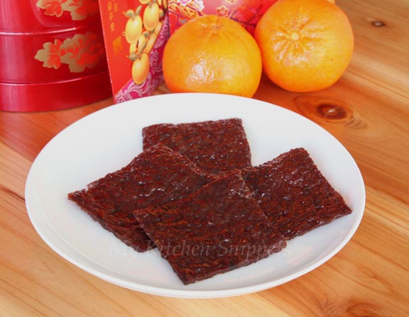 My Kitchen Snippets: Bak Kua/Chinese Pork Jerky