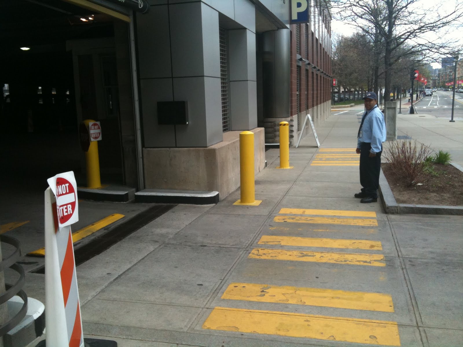 Calm Streets Boston: 26- Blind garage/driveway exit across sidewalk and ...
