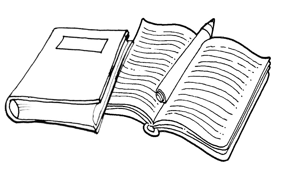 Desenhos de Livros para Colorir e Pintar - Colorir | Desenhos Para Colorir