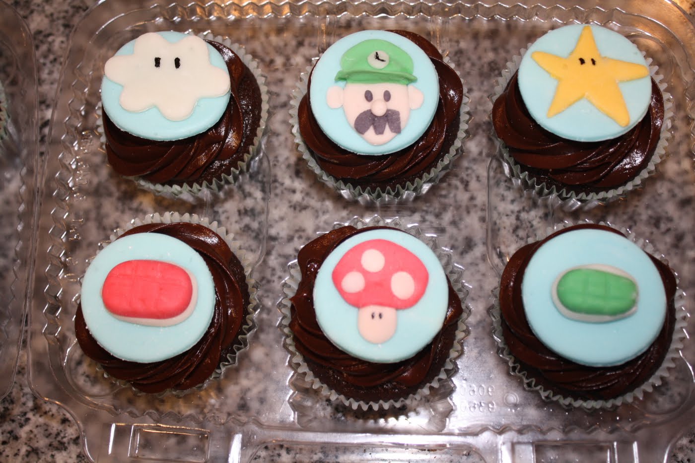 Homemade Creations: Jayden's Super Mario Cupcakes