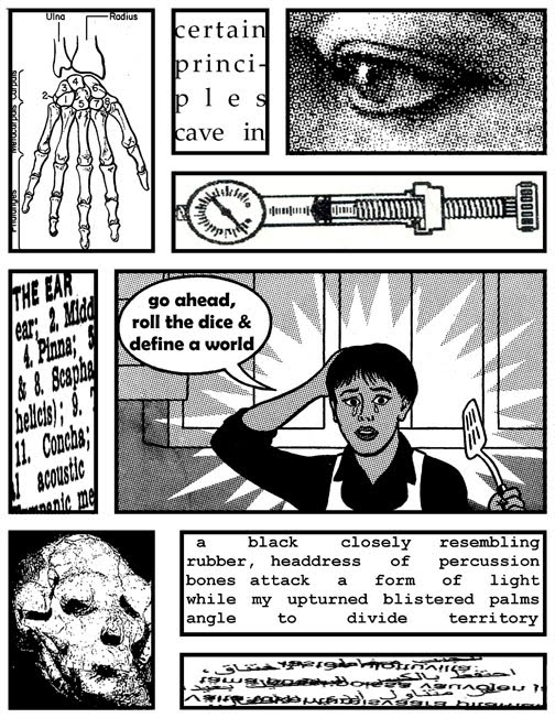 Visual Poetry Mailart Exhibit at Skylab!: Visual Poetry from Andrew Topel