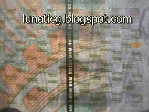 Old RM100 note security features | Lunaticg Coin