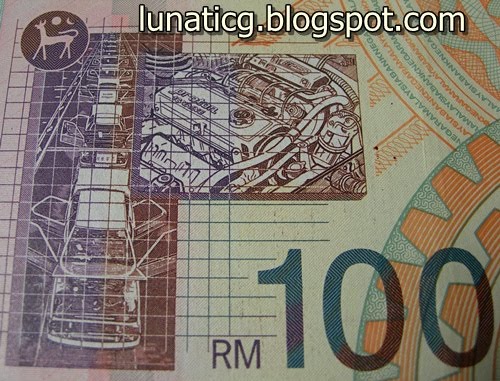 Old RM100 note security features | Lunaticg Coin