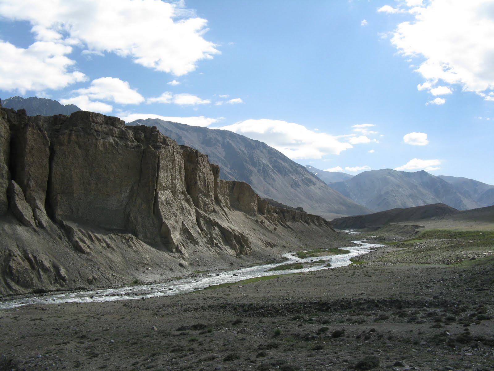 Kurze Sommertour durch Mittelasien: Abfahrt ins Bartang, von Shurali ...