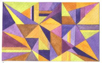 DISEÑO BASICO I: COMPOSICIONES CON COLORES COMPLEMENTARIOS