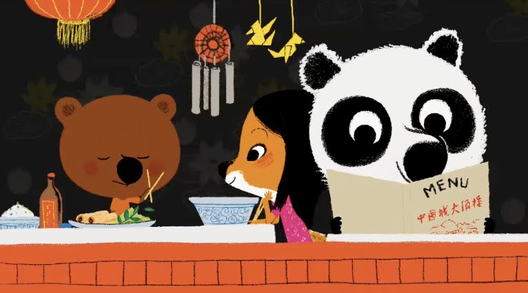 * apple tree *: Mouk by Marc Boutavant