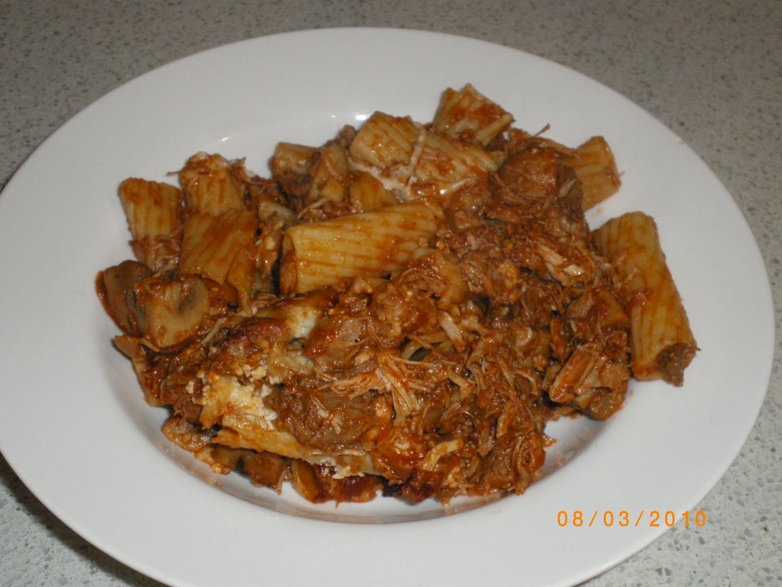 Cate Can Cook, So Can You!!: Three Meat Ragu Pasta Bake