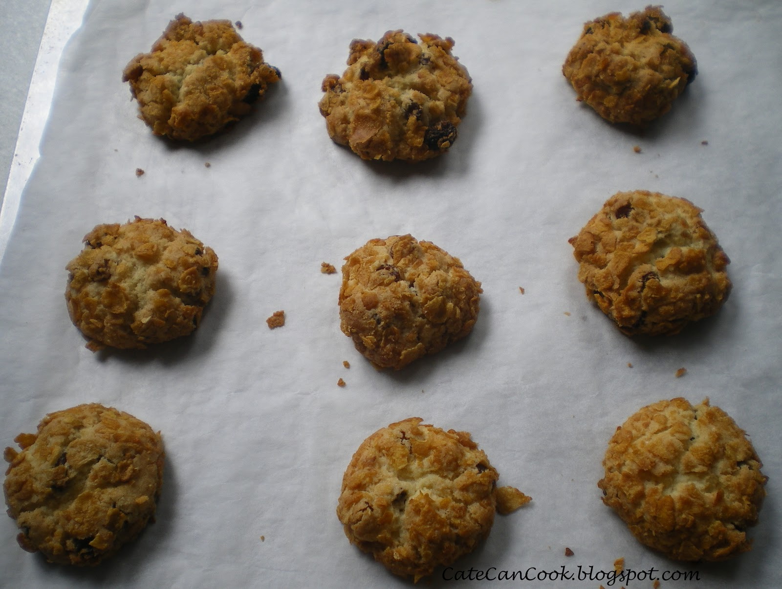 Cate Can Cook, So Can You!!: Chocolate Cornflake Slice & Cornflake Cookies