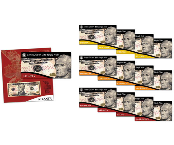 BEP Collectible Currency: $10 We The People Collection