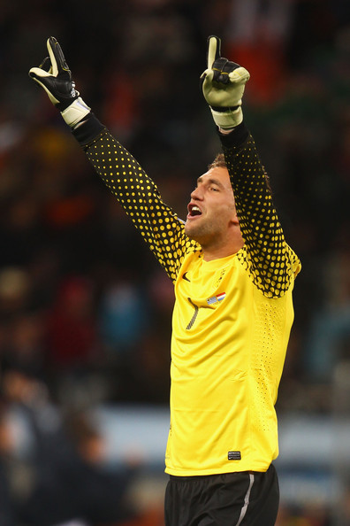 The Best Footballers: Maarten Stekelenburg as a goalkeeper of Netherlands