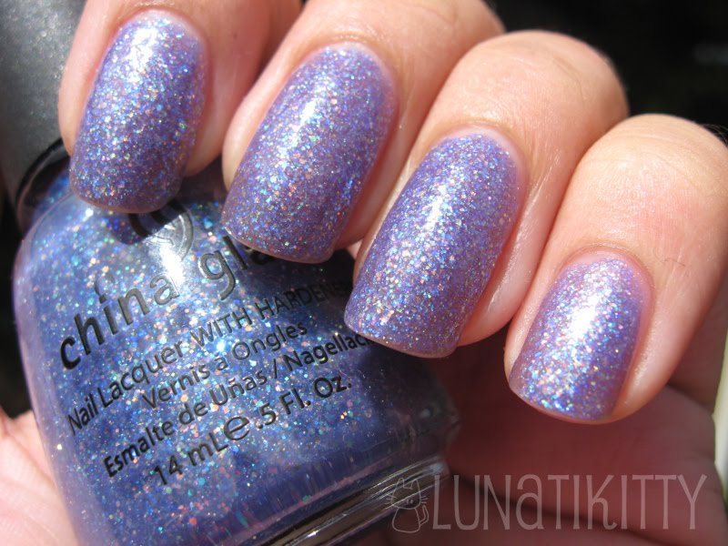 Lunatikitty: China Glaze Electic Lilac