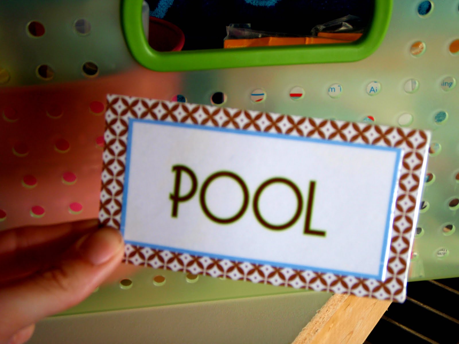 IHeart Organizing: May Featured Space: Outdoors - Tubs of Toys