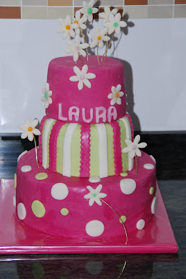 Un Mundo de Tartas: Tarta Cumple de Laura