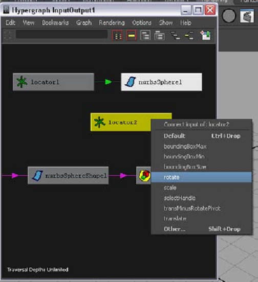 Connecting Nodes with the Connection Editor ~ Maya In Design