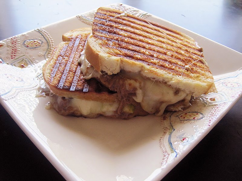 Workout then Cook!: Slow Cooked Beef Makes AWESOME Panini!