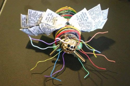 11 Seconds: Recycled Fly Sculpture