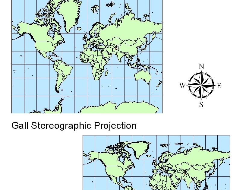 Evan Johnson - Geography 7: Lab 5: Projections in ArcGIS