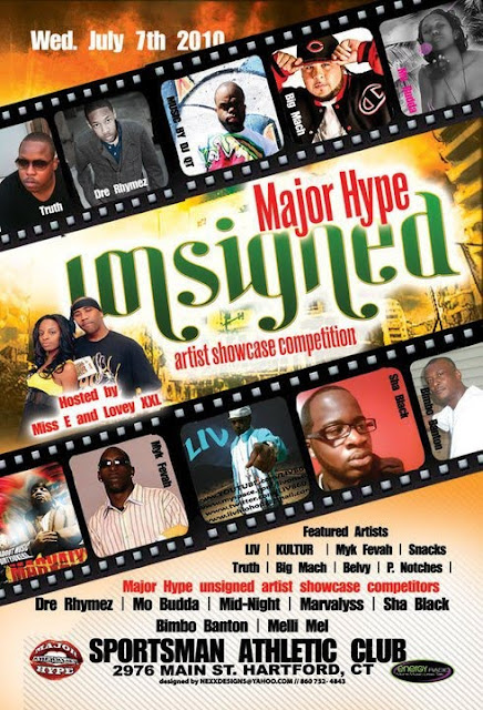 DJ QT (OFFICIAL BLOG SITE): MAJOR HYPE: UNSIGNED ARTIST SHOWCASE ...