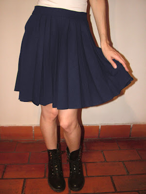 Tienda Latinoamericana: Pollera de tablas - Agotada