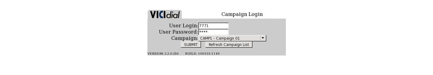 OwnPages Zero-Cost Phone and Mail System: Hosted VICIdial Demo