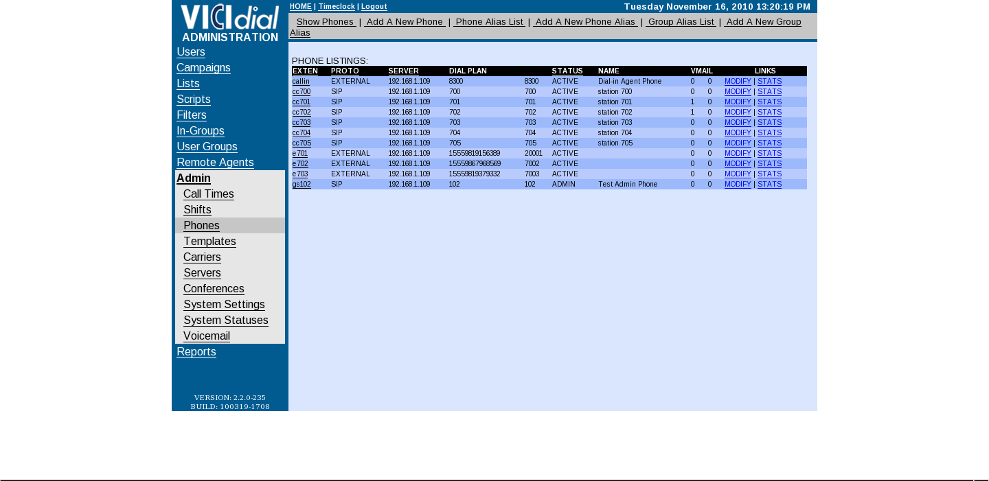 WarmConnect Hosted Dialer and Contact Center: Hosted VICIdial Demo