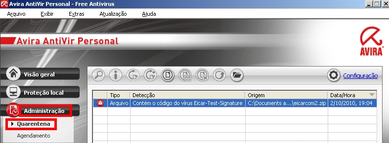 SÓ TUTORIAL: Tutorial Escaneamento do Avira
