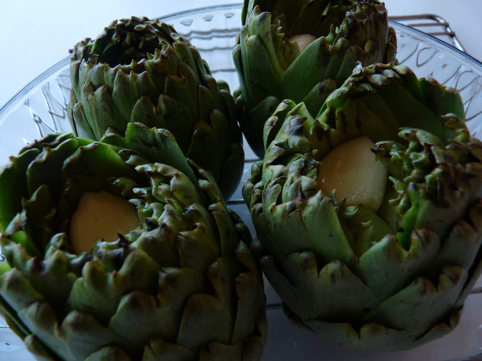 La cocina de Piescu: Alcachofas al microondas