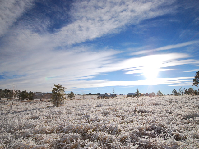 Al's Photography Blog: Cold & Warm, Partly Cloudy Skies