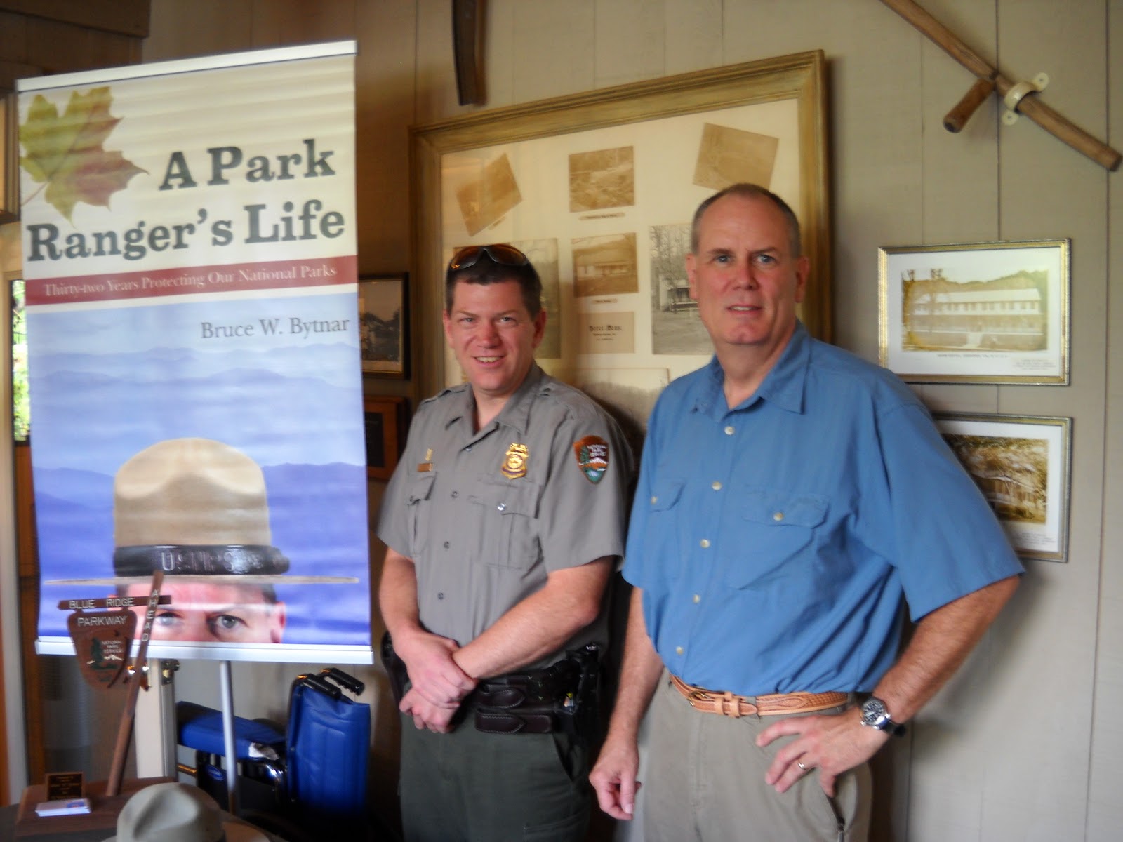 A Park Ranger's Life: Book Signing at the Peaks of Otter - A Great Evening